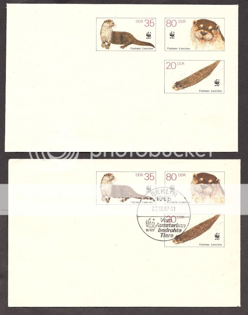 German Endangered Animals Covers - Stamp Community Forum