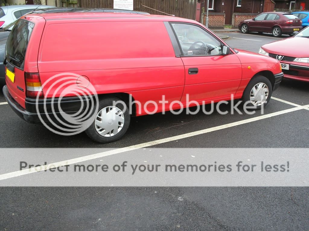 Mk3 astra van 1.7d l reg | Vauxhall Astra Mk3 Owners Club