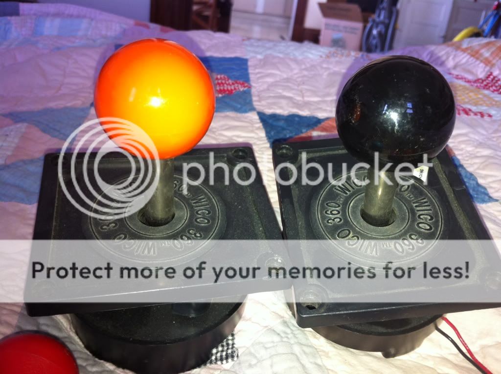 Wico P360 sticks Rampart 3 player PCB | Museum of the Game ...